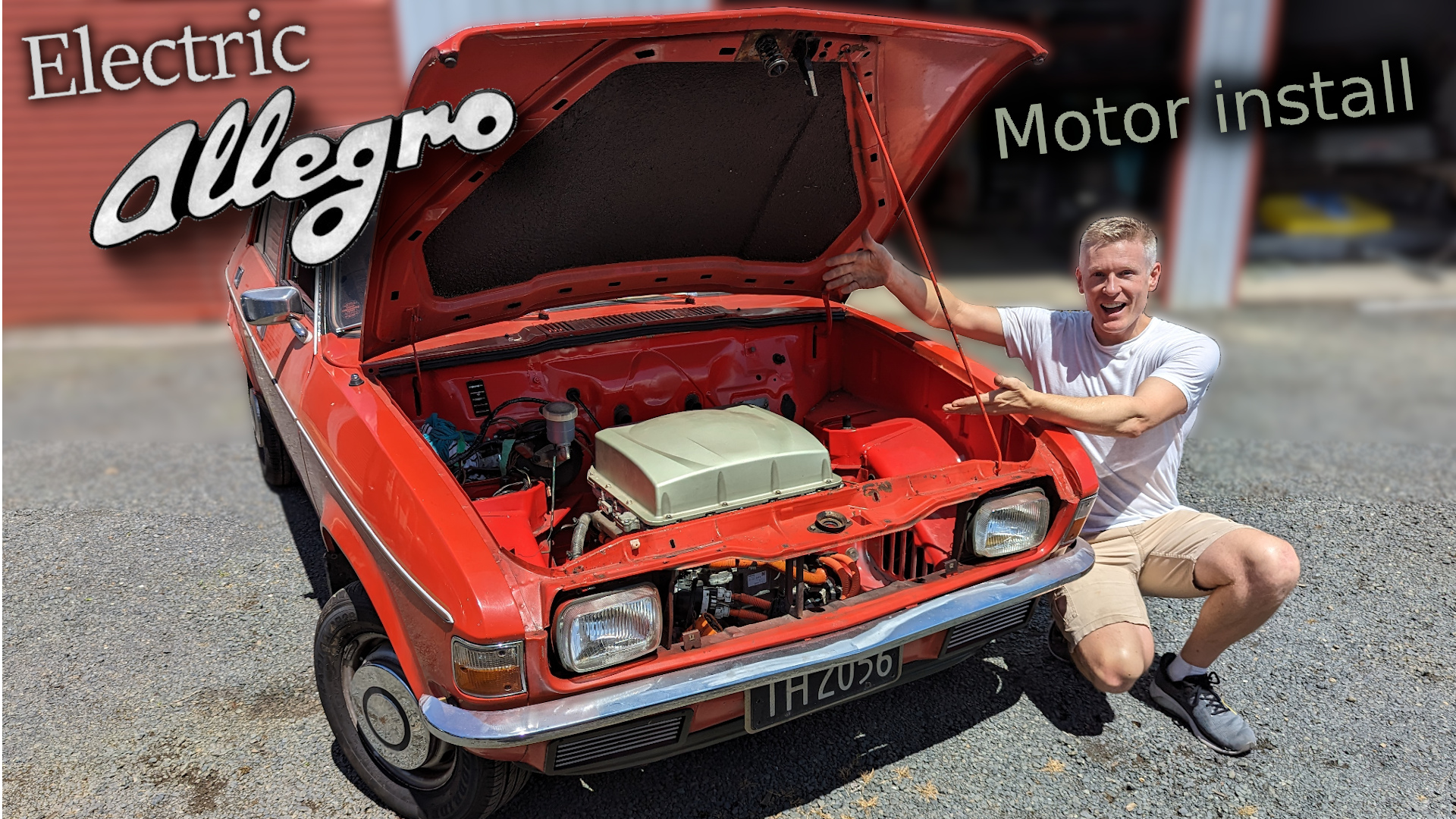 Austin Allegro EV Conversion 3: Motor Install